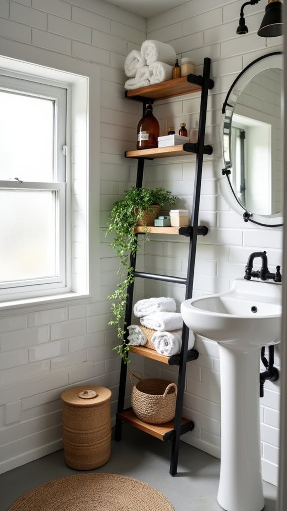 10 Best Vertical Storage Ideas for Small Bathrooms - Outdoor Indoors